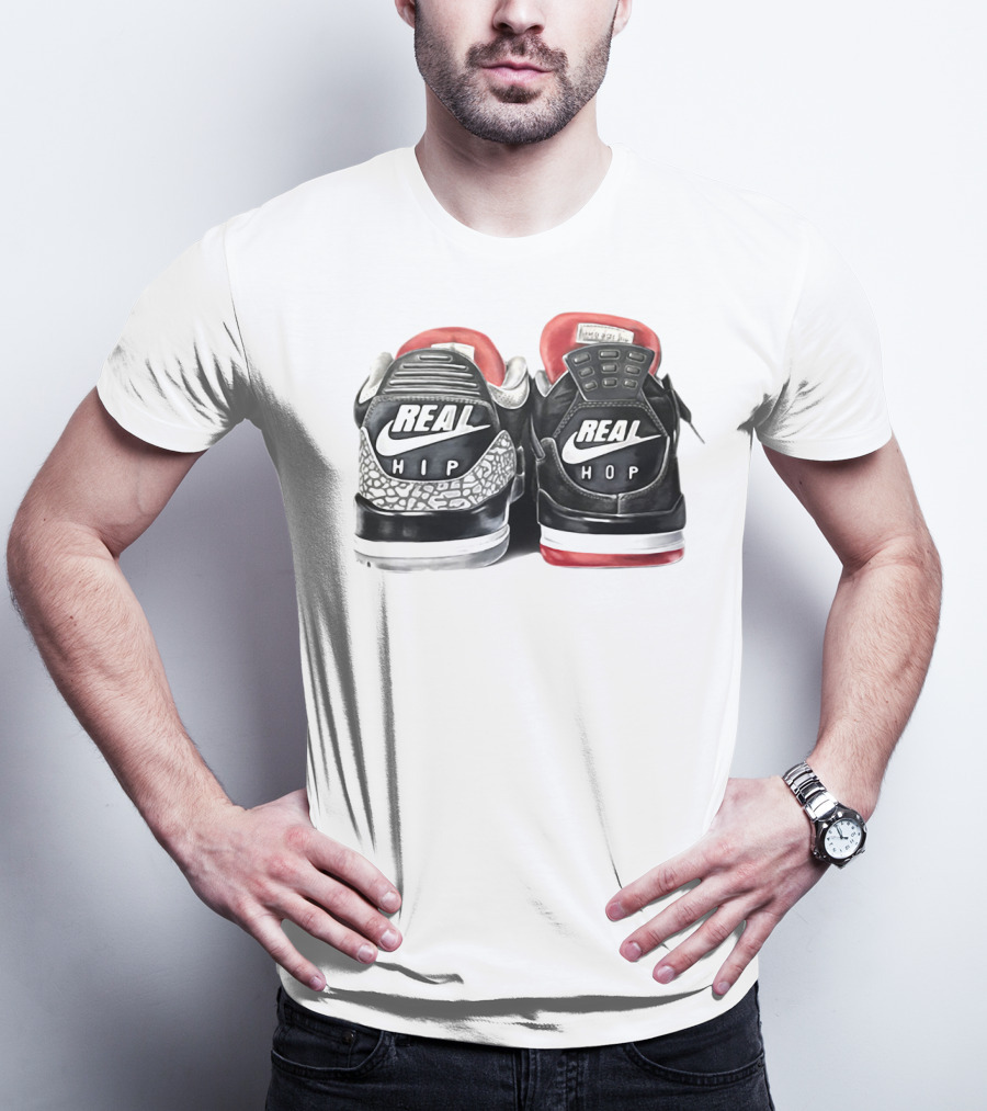 Real Goon Hip Hop Sneakers Iconic T-Shirt