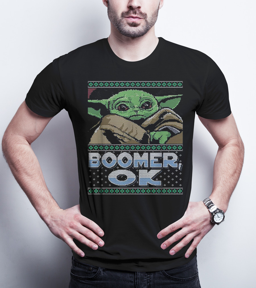 Star Wars Baby Yoda Boomer OK T-Shirt