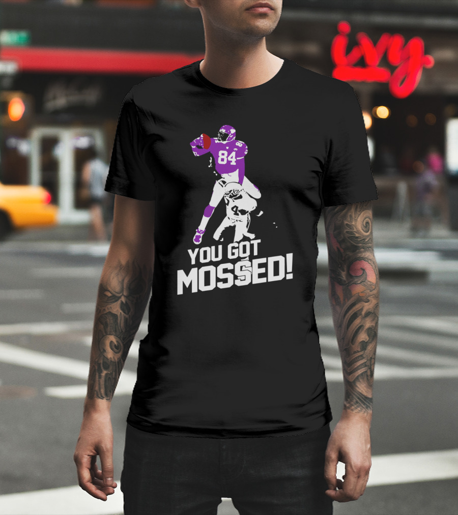Randy Moss 84 You Got Mossed Football T-Shirt