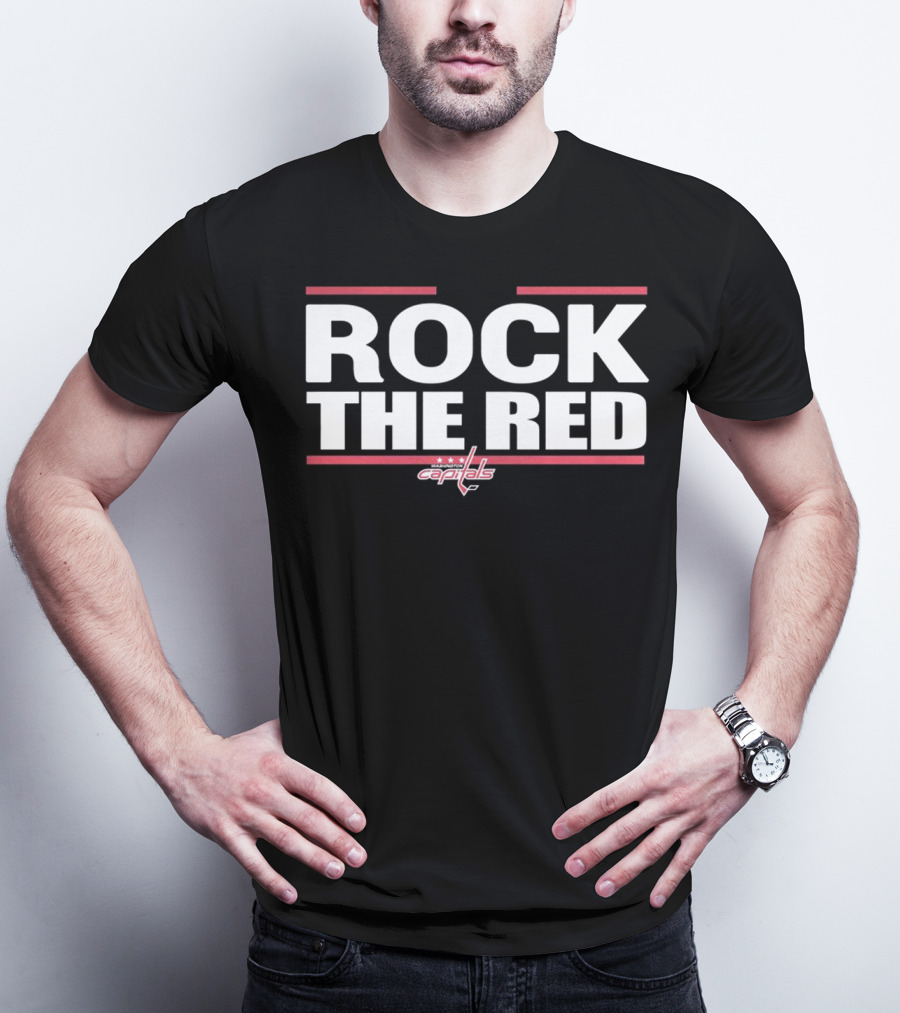 Rock The Red Capitals Hockey Enthusiast T-Shirt
