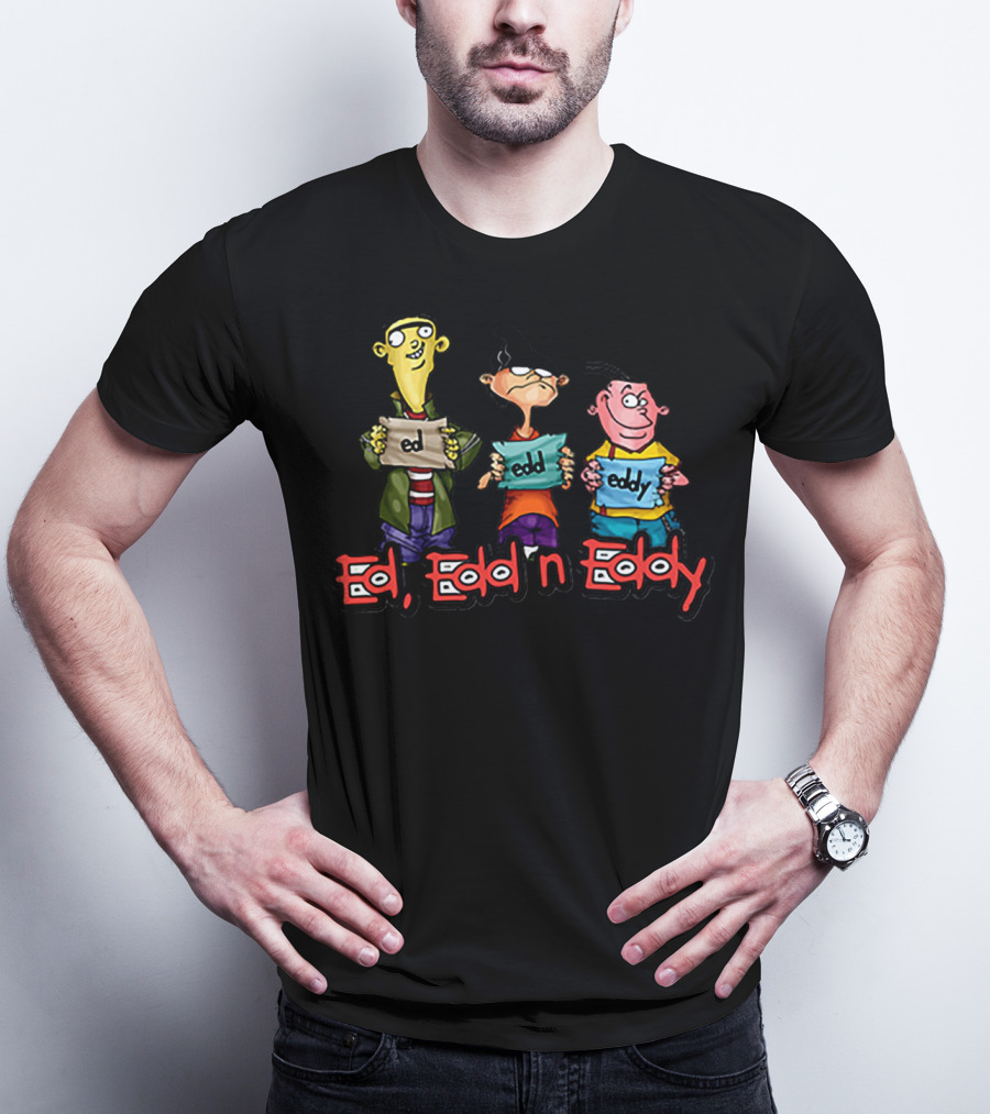 Ed Edd N Eddy Cartoon Characters With Names T-Shirt