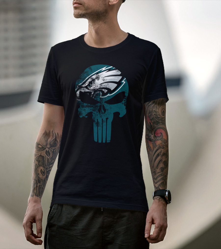 Eagles Skull Punisher T-Shirt