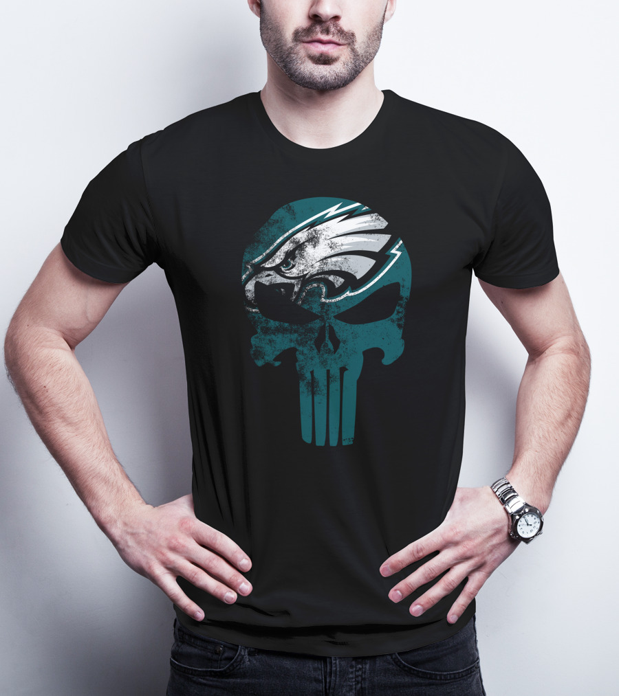 Eagles Skull Punisher T-Shirt