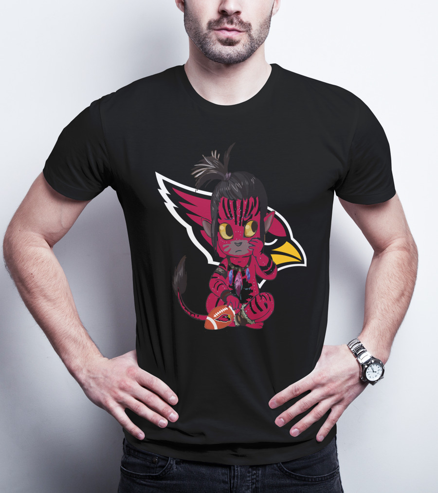 AVATAR CARDINALS FOOTBALL CREATURE WITH TEAM T-Shirt