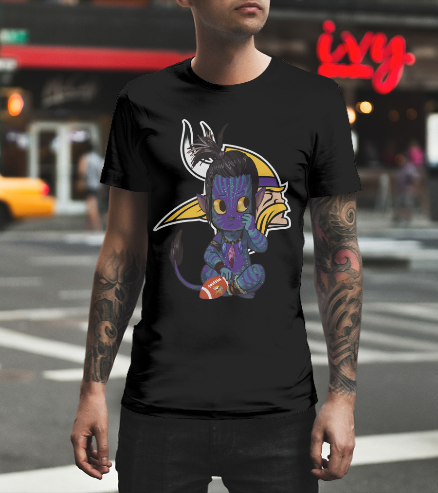AVATAR VIKINGS NFL FOOTBALL FUSION T-Shirt