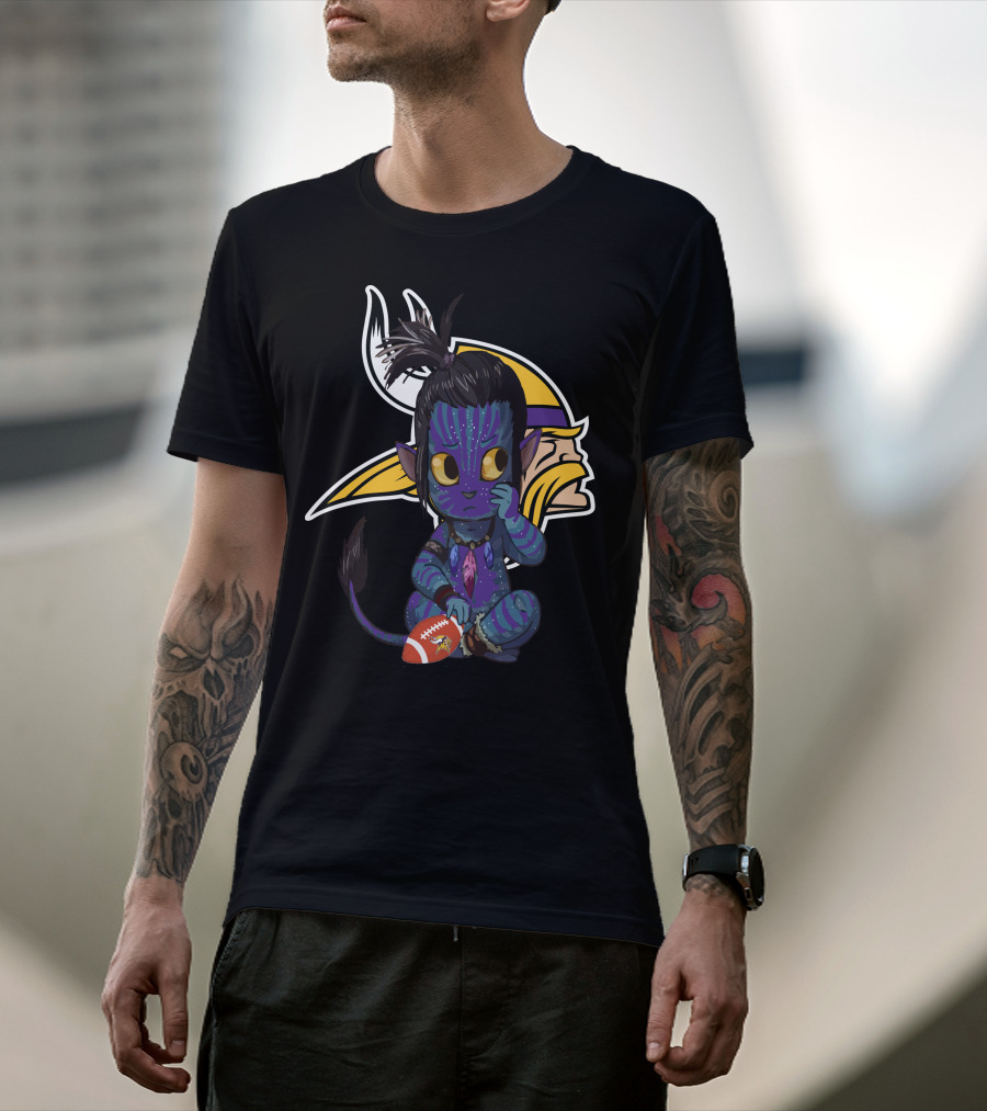 AVATAR VIKINGS NFL FOOTBALL FUSION T-Shirt