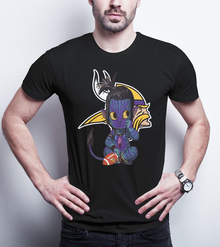 AVATAR VIKINGS NFL FOOTBALL FUSION T-Shirt