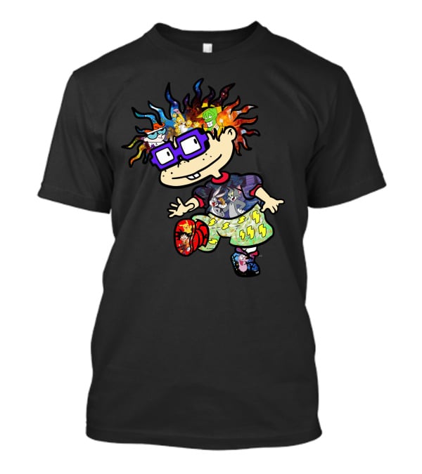 Rugrats Chuckie Galaxy Characters Fusion T-Shirt