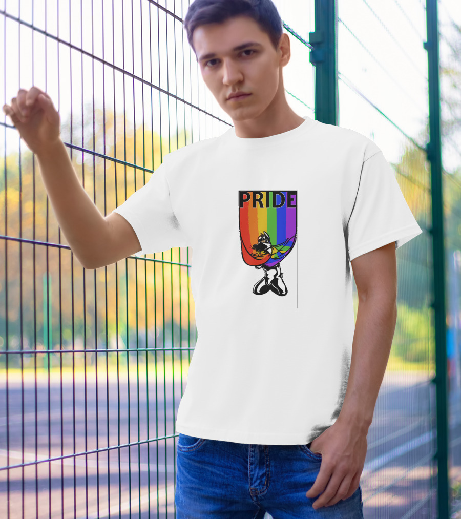 PRIDE Puppy Rainbow T-Shirt
