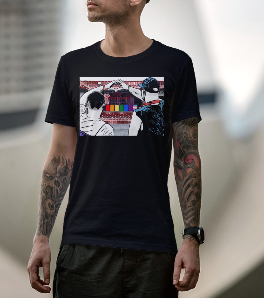 The Stonewall Pride Rainbow T-Shirt