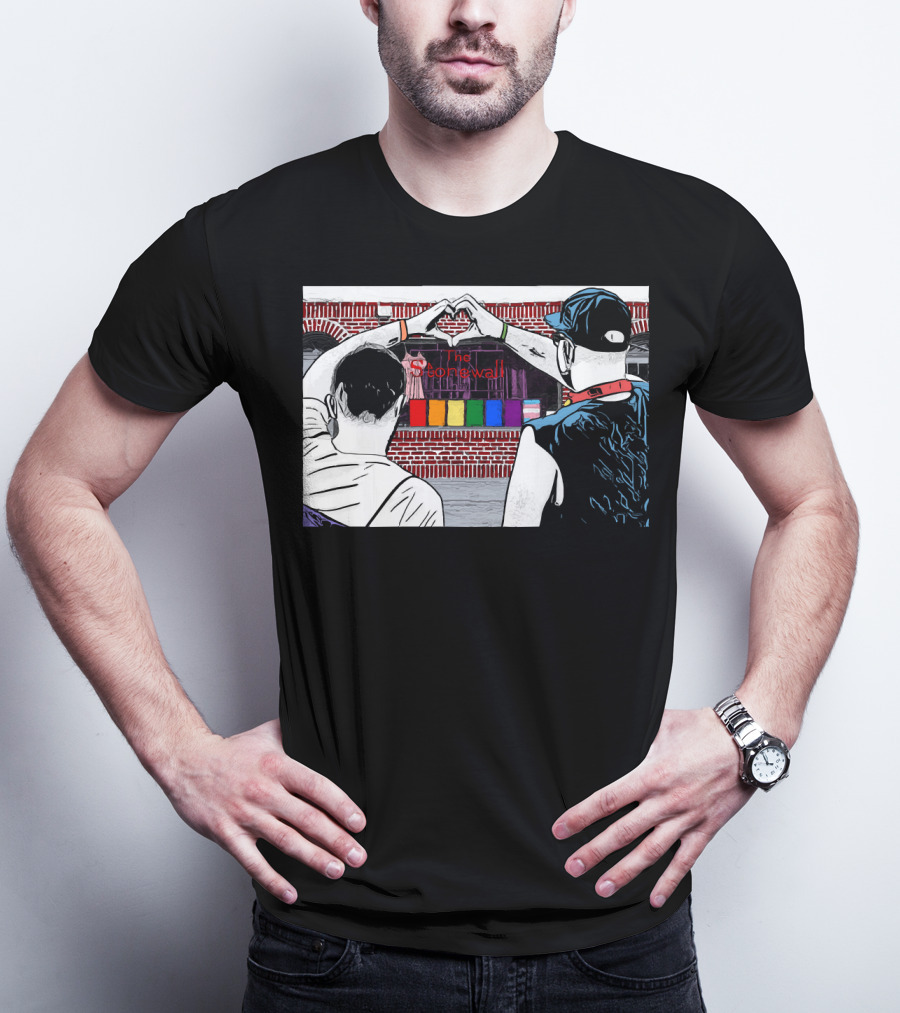 The Stonewall Pride Rainbow T-Shirt