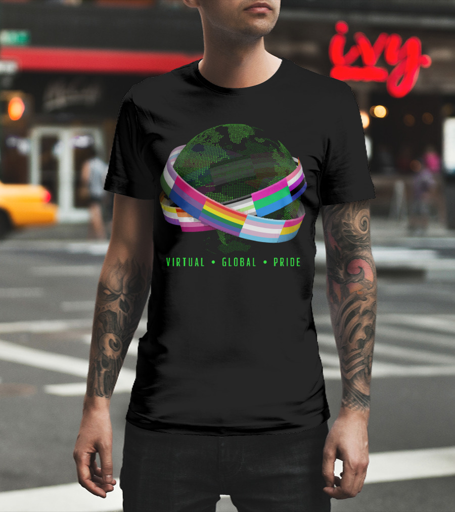 Virtual Global Pride Embracing Diversity Around The World T-Shirt