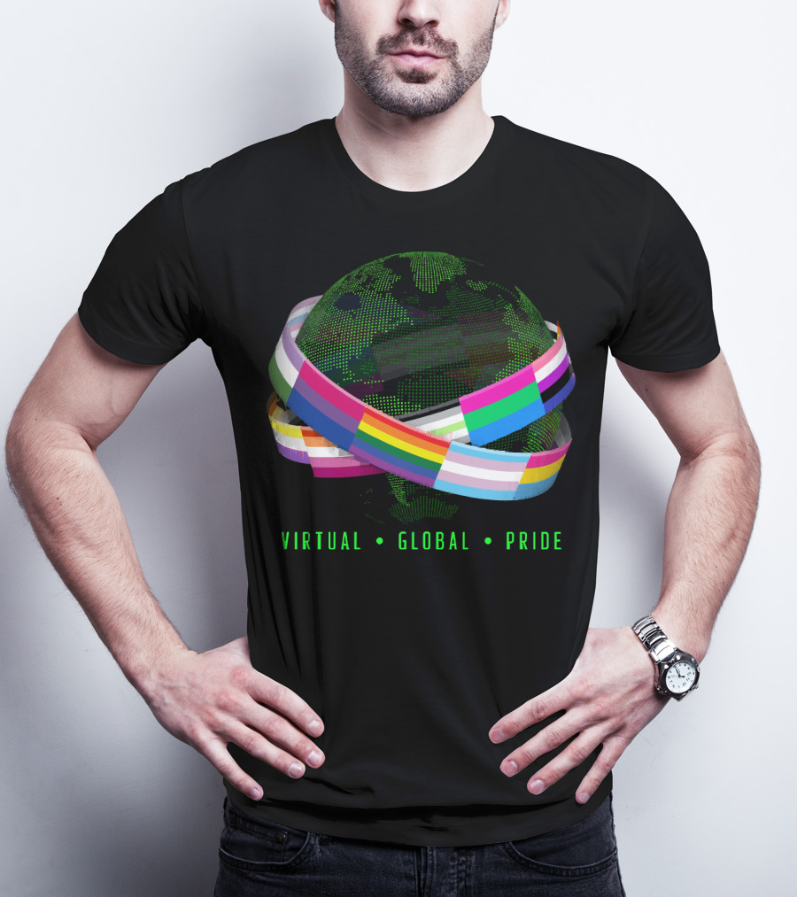 Virtual Global Pride Embracing Diversity Around The World T-Shirt