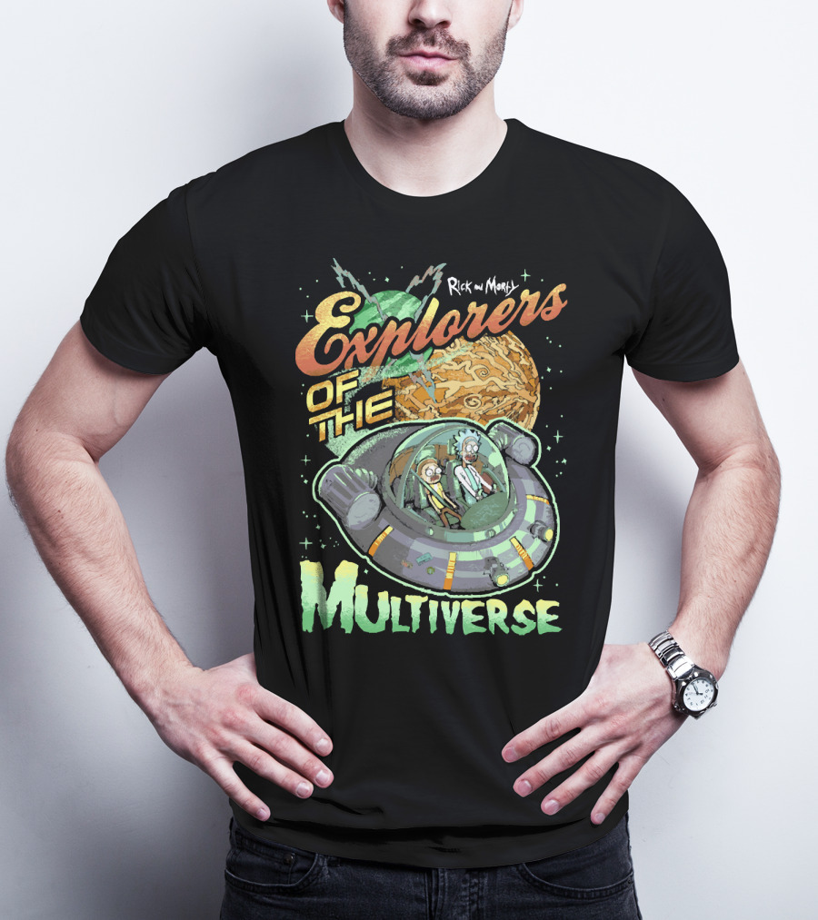 Rick And Morty Explorers Of The Multiverse T-Shirt