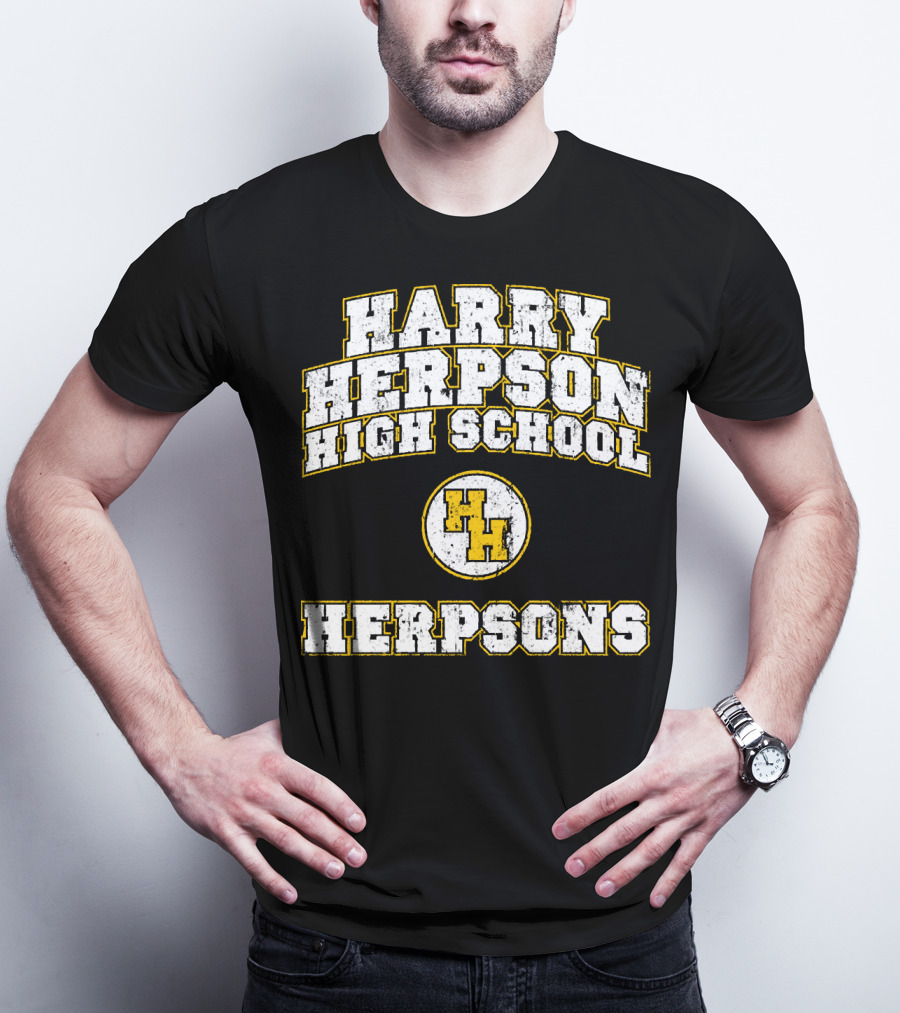 Harry Herpson High School Herpsons HH T-Shirt