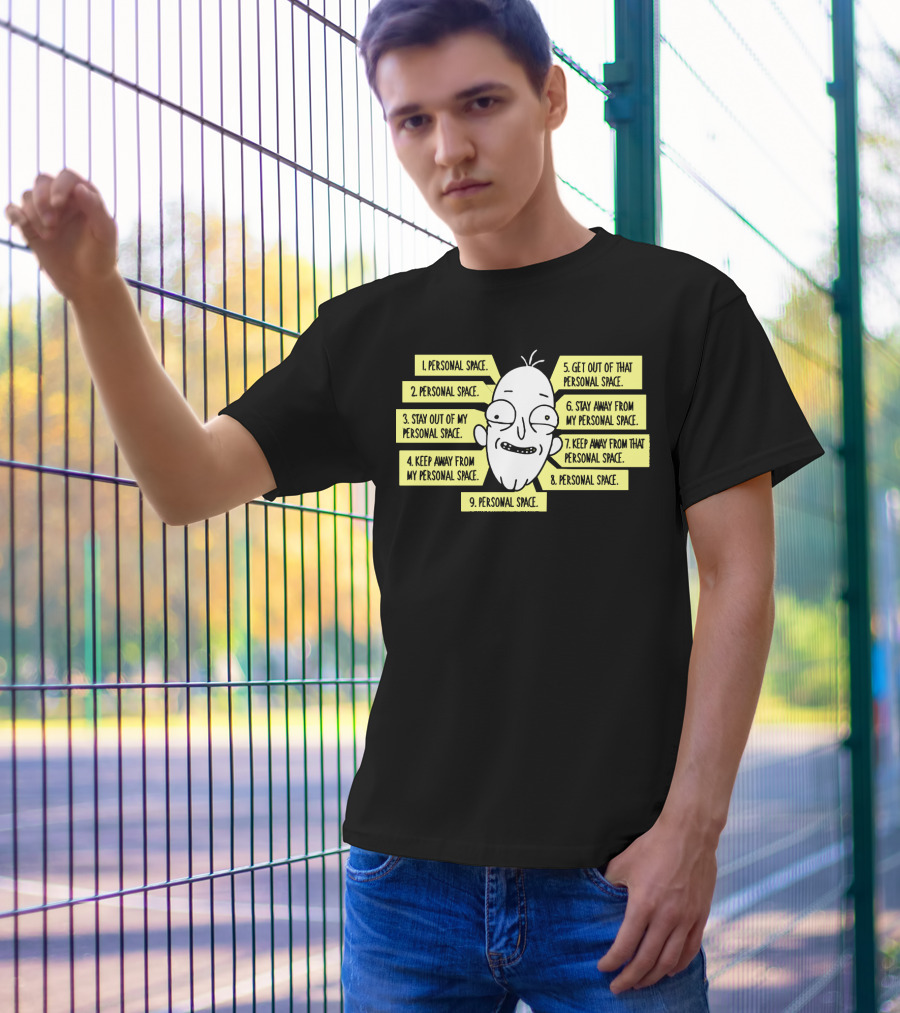 Phillip Jacobs Personal Space Quotes Numbered List T-Shirt