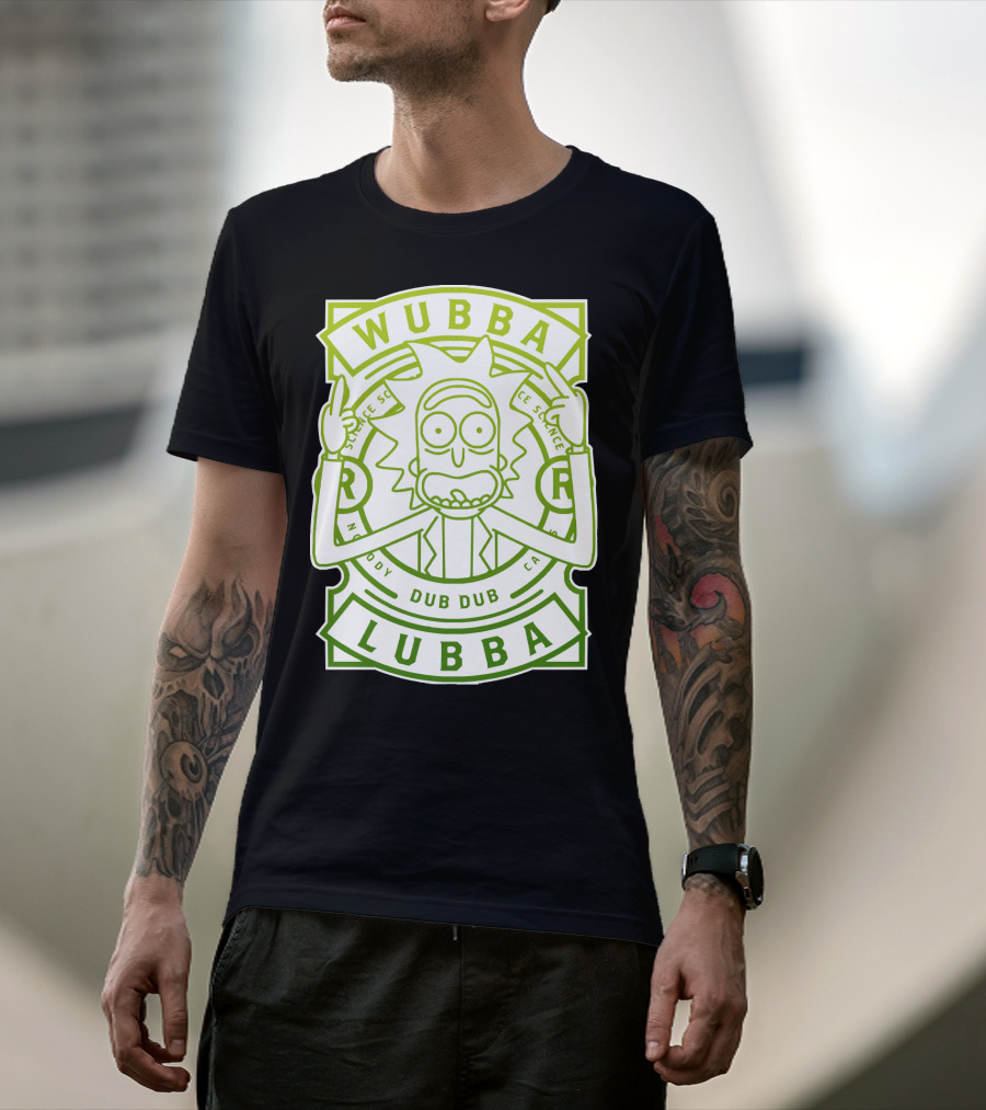 Wubba Lubba Dub Dub Rick Sanchez Science Madness T-Shirt