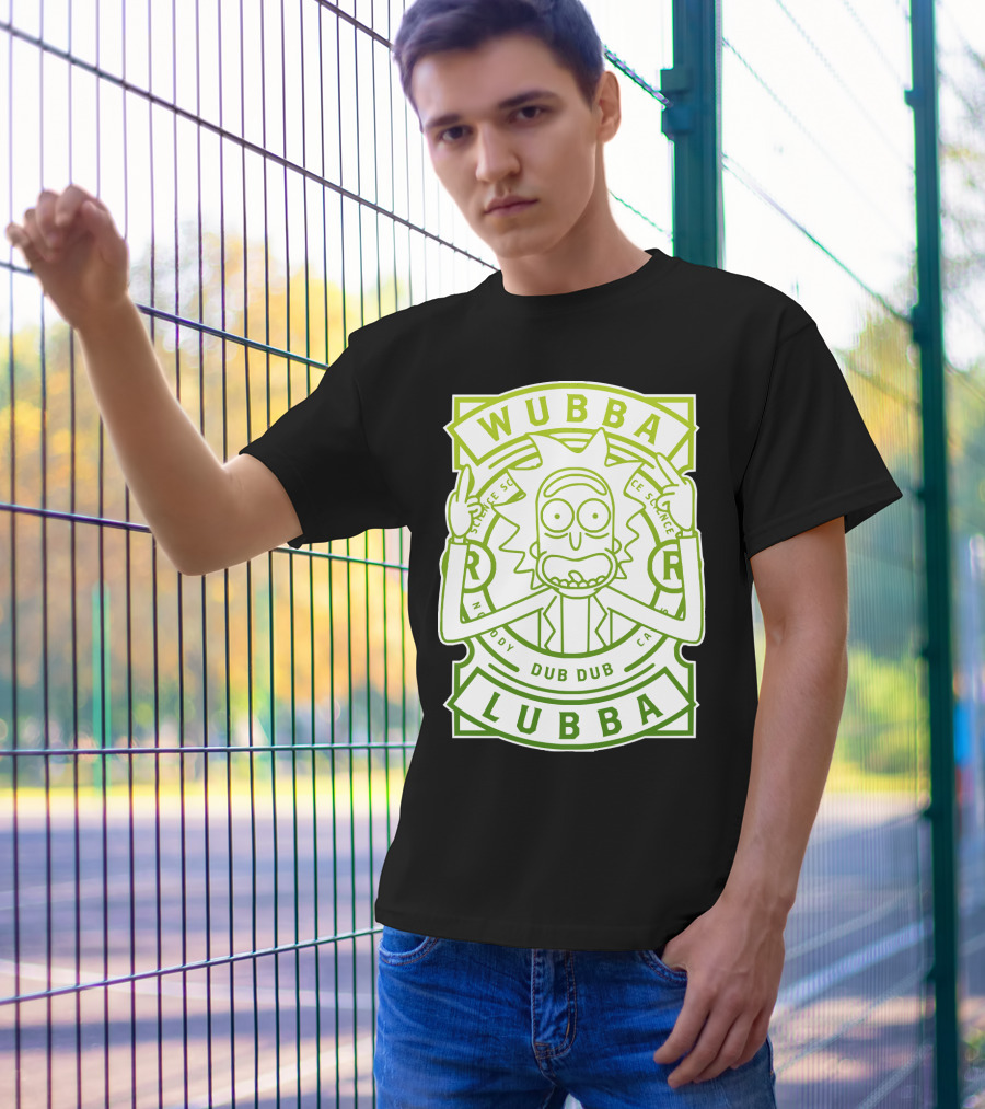 Wubba Lubba Dub Dub Rick Sanchez Science Madness T-Shirt