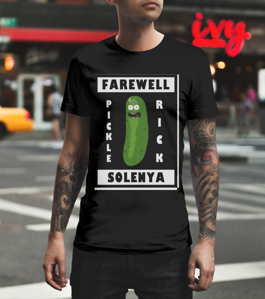 Farewell Pickle Rick Solenya T-Shirt