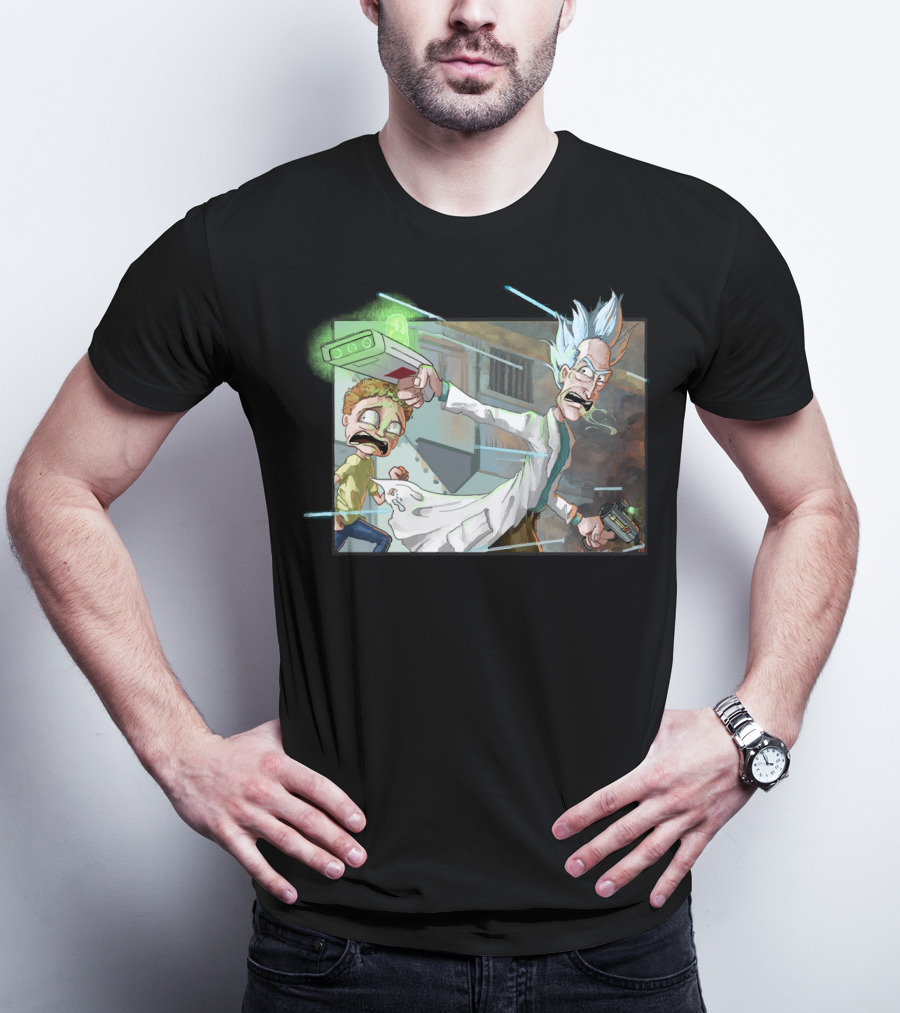 Rick And Morty Portal Escape Adventure T-Shirt