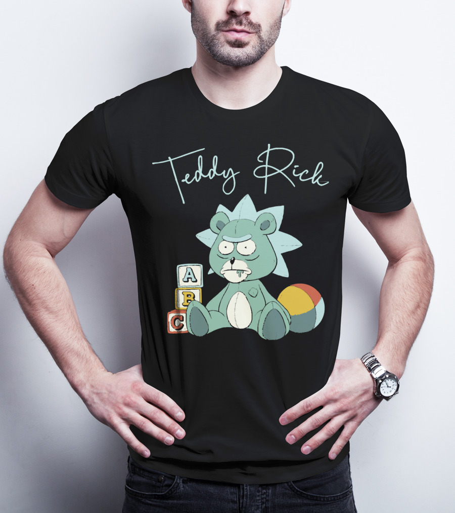 Teddy Rick ABC Blocks And Multicolor Ball T-Shirt