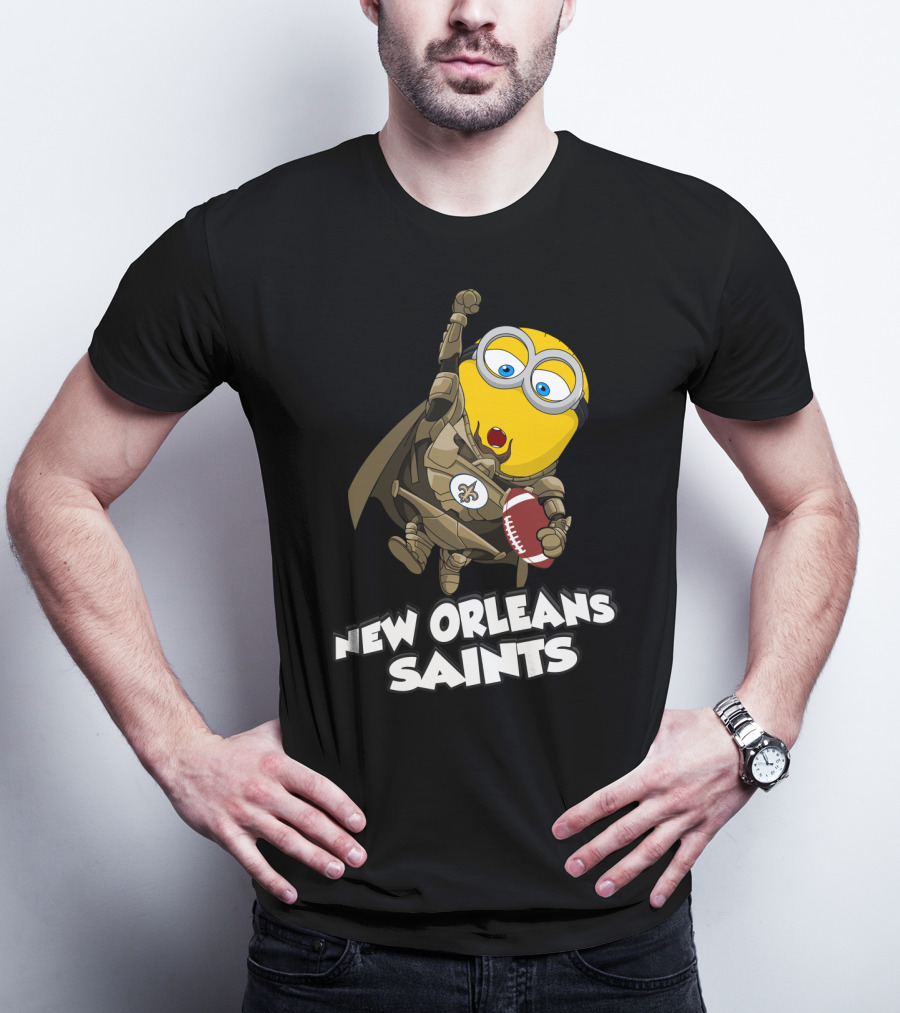 New Orleans Saints Minion Football Hero T-Shirt