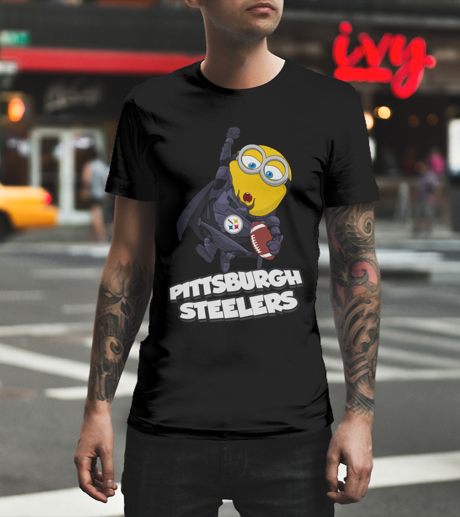 Pittsburgh Steelers Minion Football Fan T-Shirt