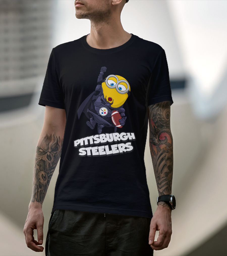 Pittsburgh Steelers Minion Football Fan T-Shirt