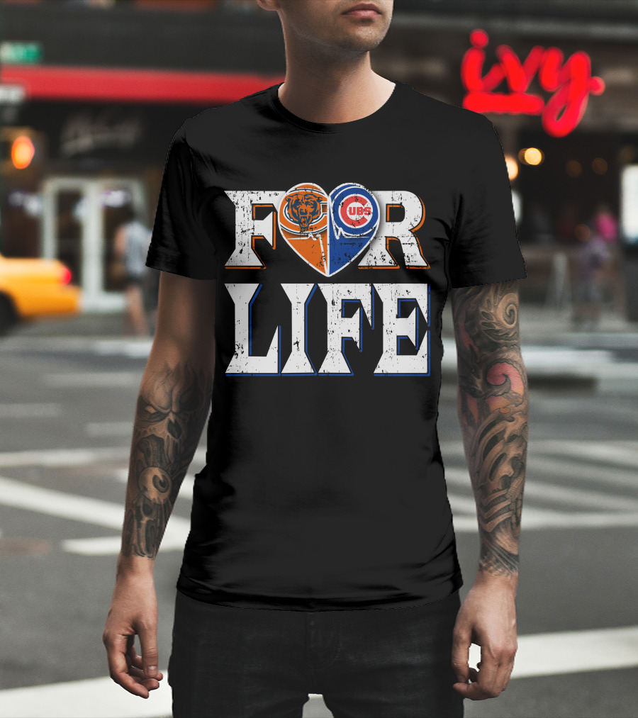 For Life Bears Cubs T-Shirt