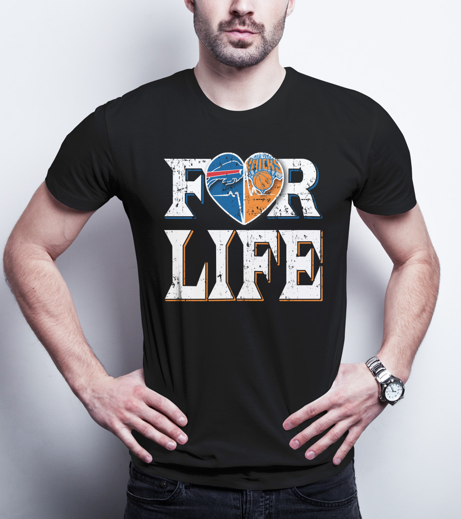 For Life Bills Knicks T-Shirt