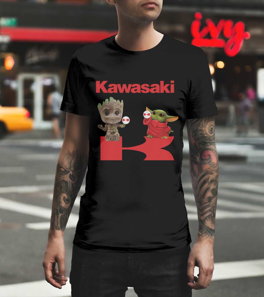 Kawasaki Groot Yoda Dh T-Shirt