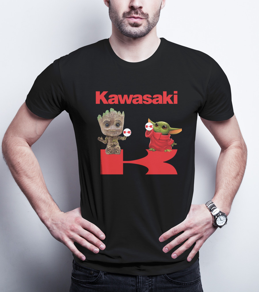 Kawasaki Groot Yoda Dh T-Shirt