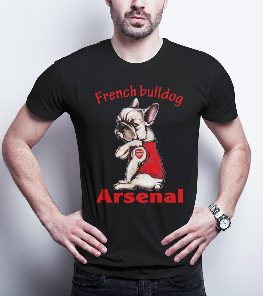French Bulldog Arsenal T-Shirt