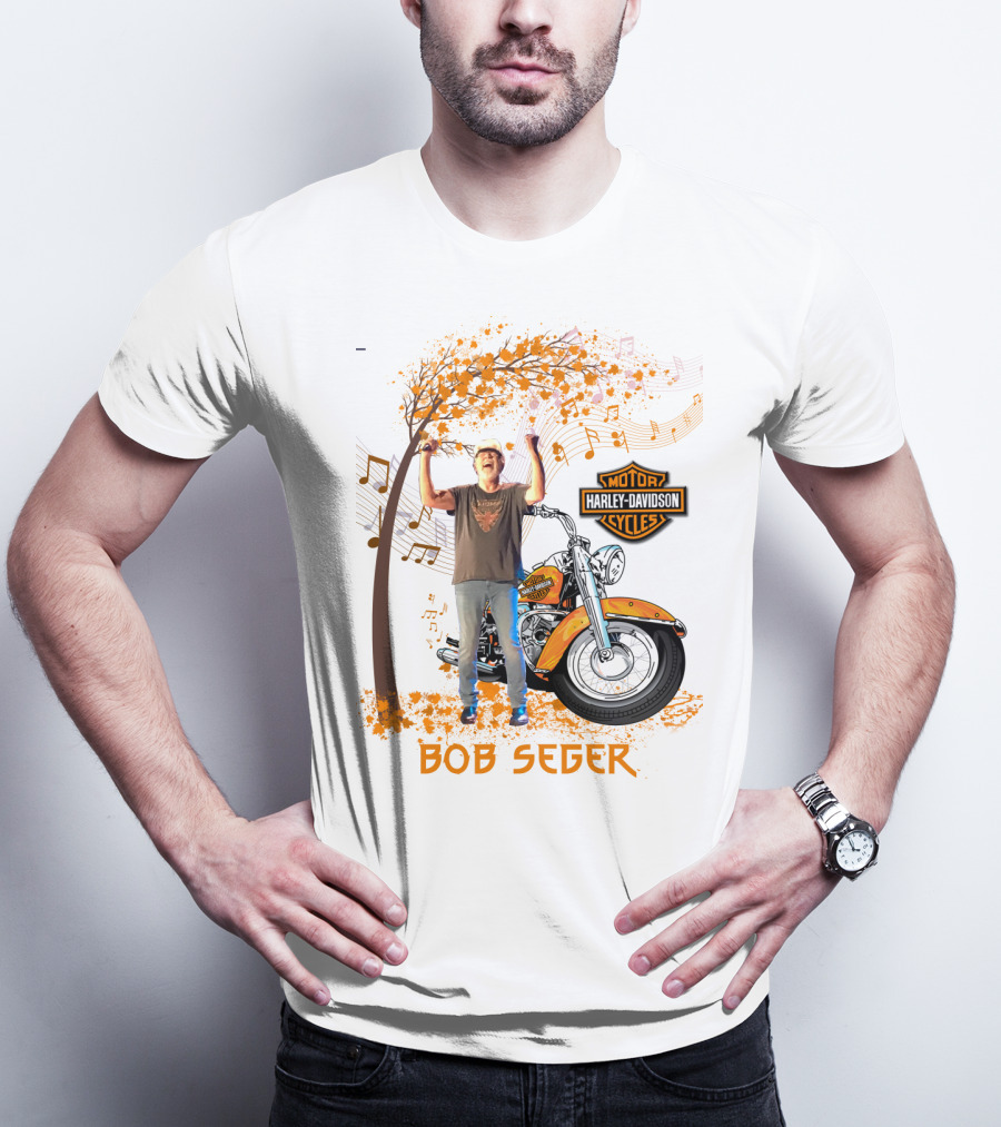 Bob Seger Harley Davidson Motorcycles Music Celebration T-Shirt