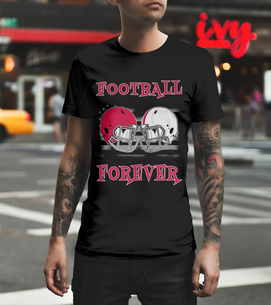 Football Forever Helmet Rivalry T-Shirt
