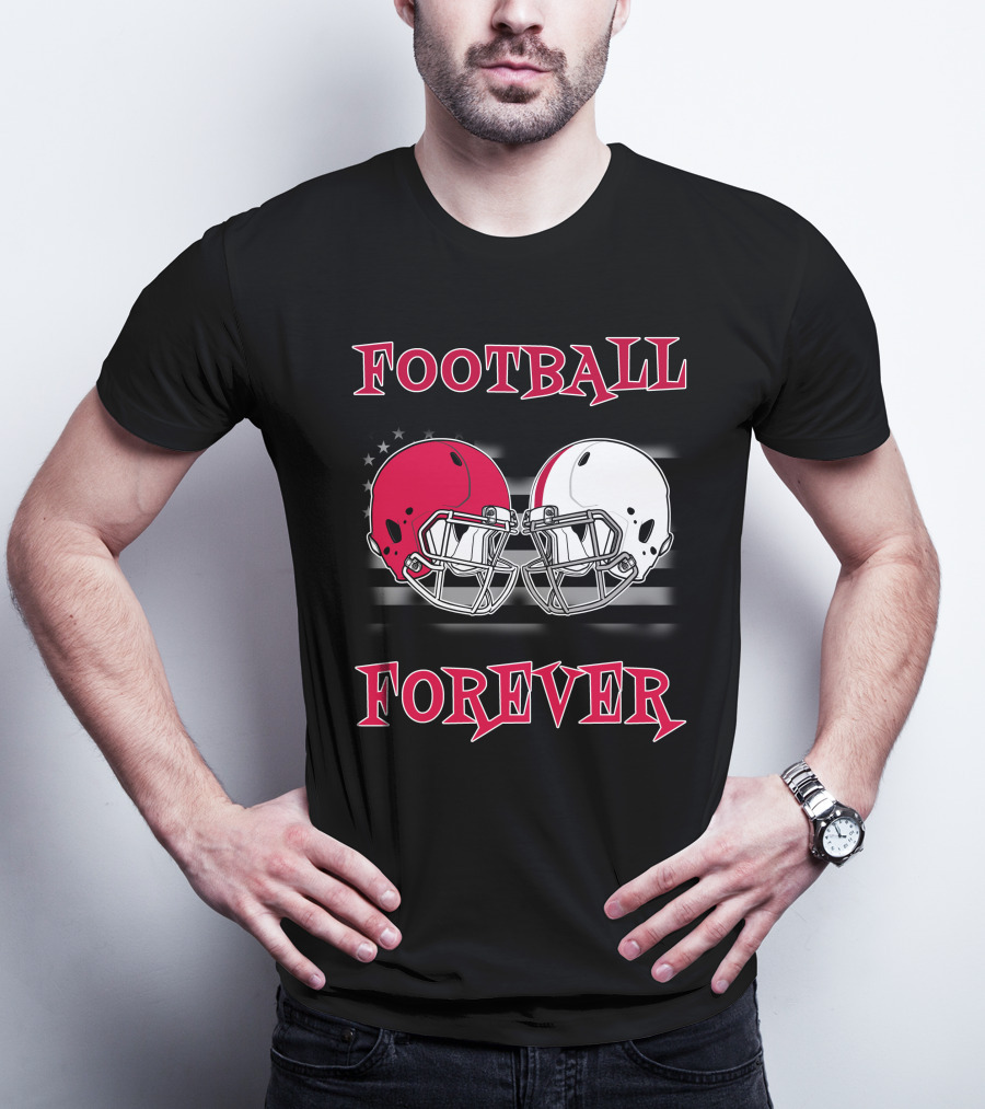 Football Forever Helmet Rivalry T-Shirt