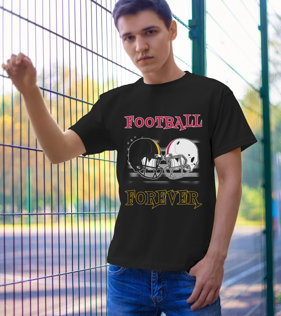 Football Forever Helmet Showdown T-Shirt
