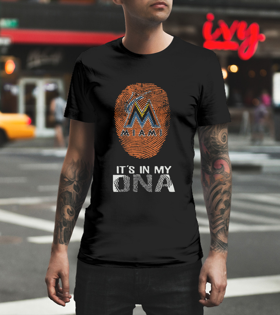 Miami Marlins It's In My DNA T-Shirt