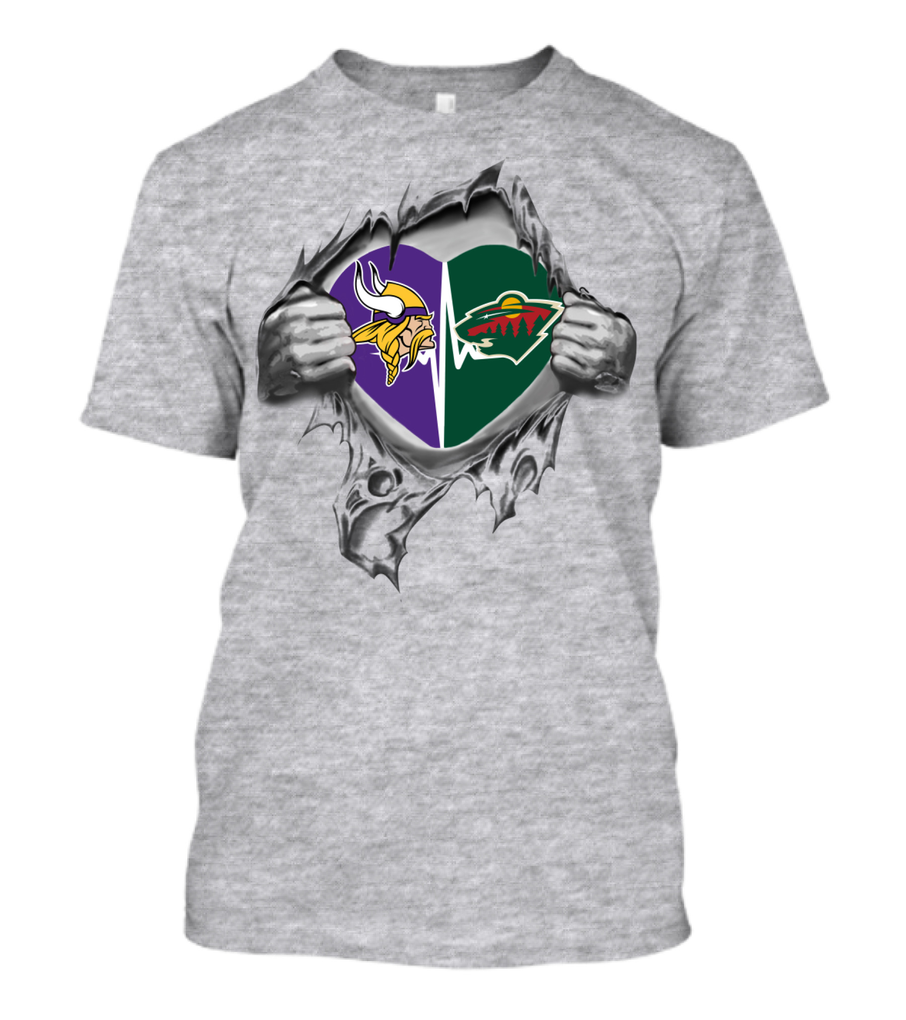 Minnesota Vikings Wild It's In My Heart T-Shirt