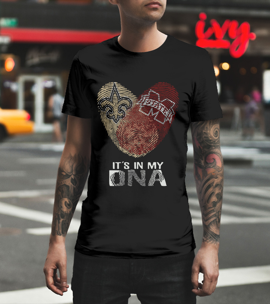 Saints Mississippi State It's In My DNA T-Shirt