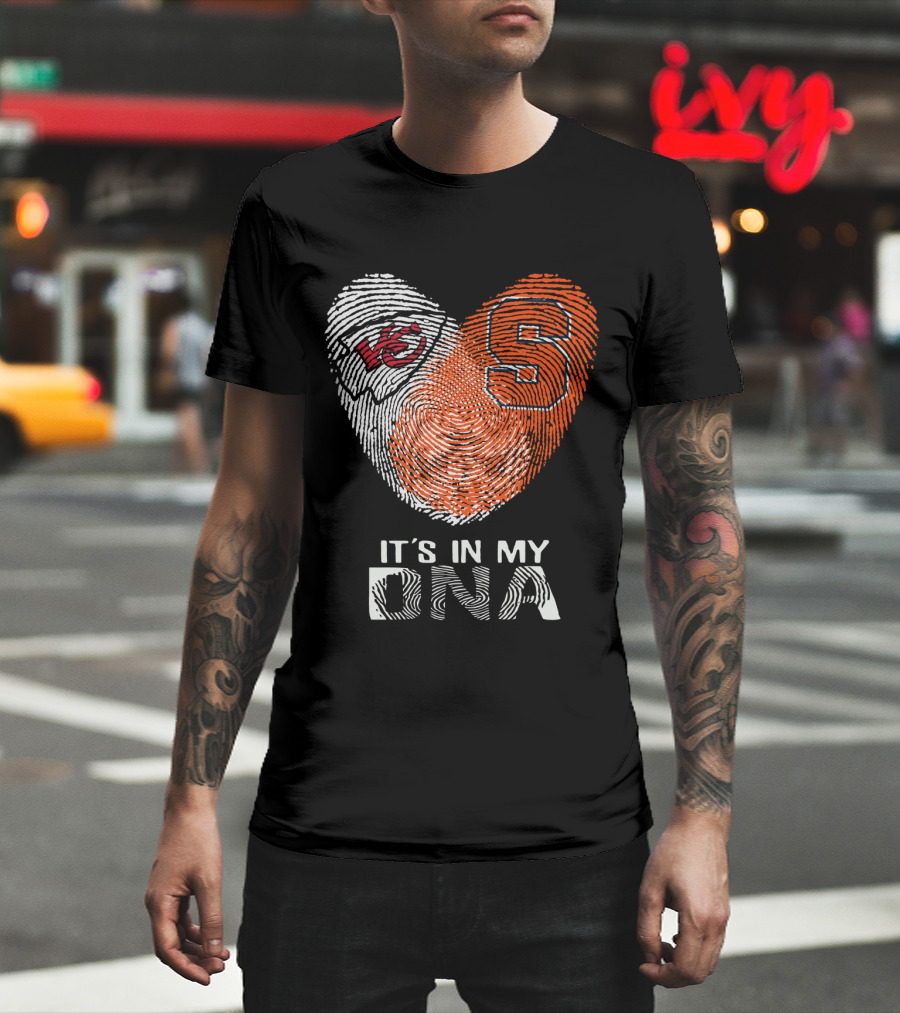 Chiefs Syracuse Heart It's In My DNA T-Shirt