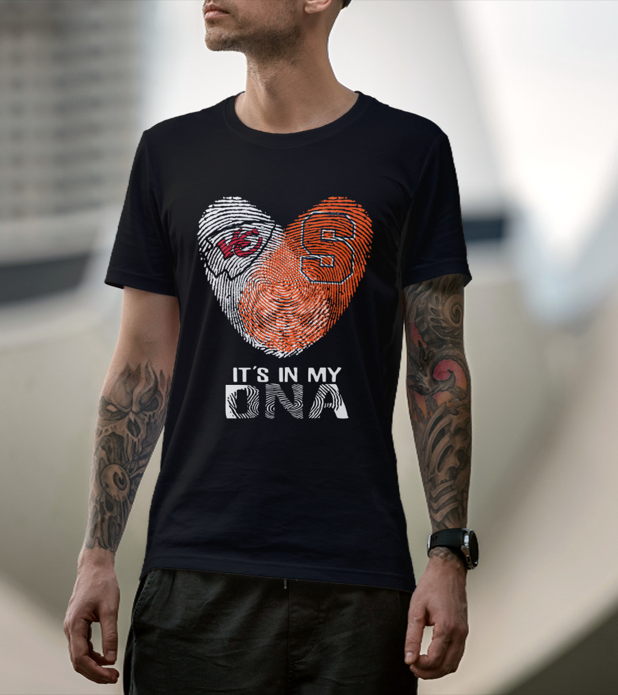 Chiefs Syracuse Heart It's In My DNA T-Shirt