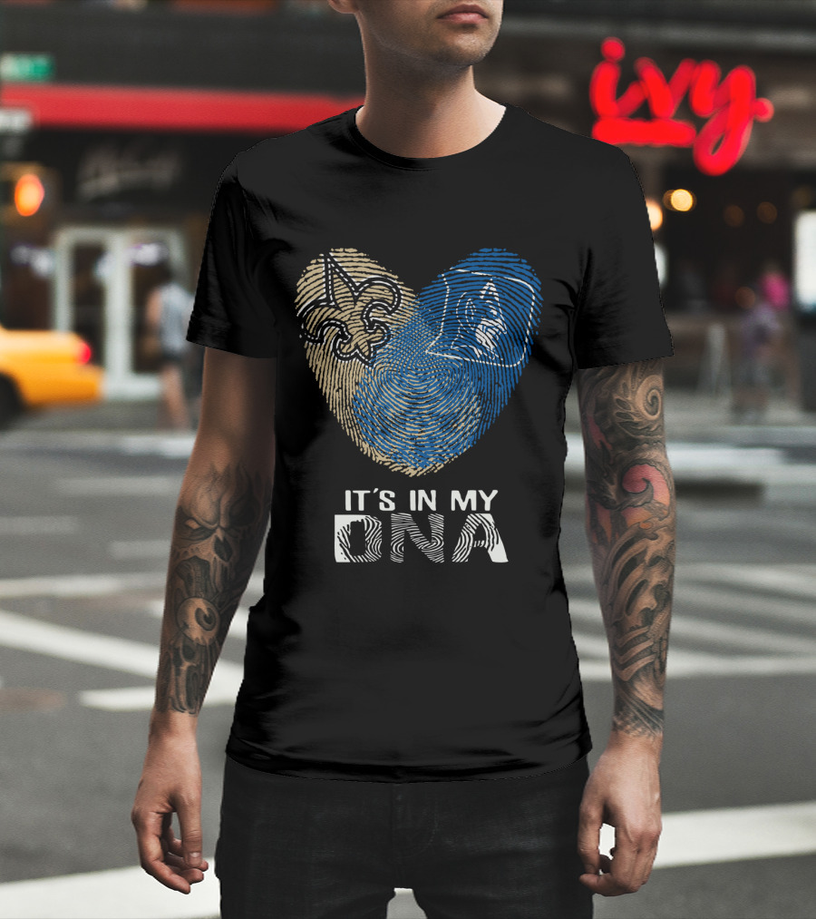 Saints Fleur-de-Lis Duke It's In My DNA T-Shirt
