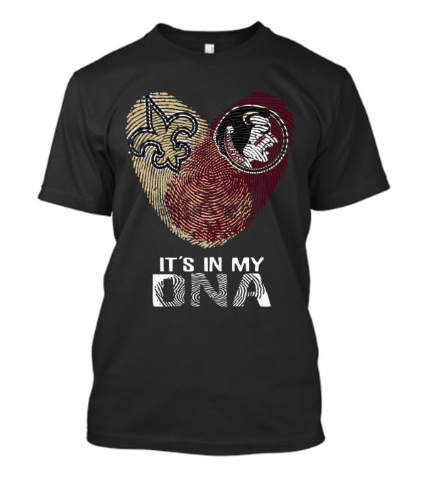 New Orleans Saints Seminoles It's In My DNA T-Shirt