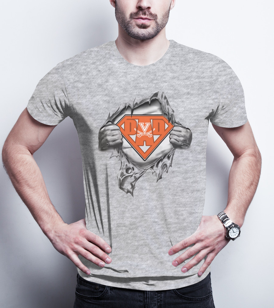 Cavalier Superhero Emblem With Crossed Swords And Bold Letters T-Shirt