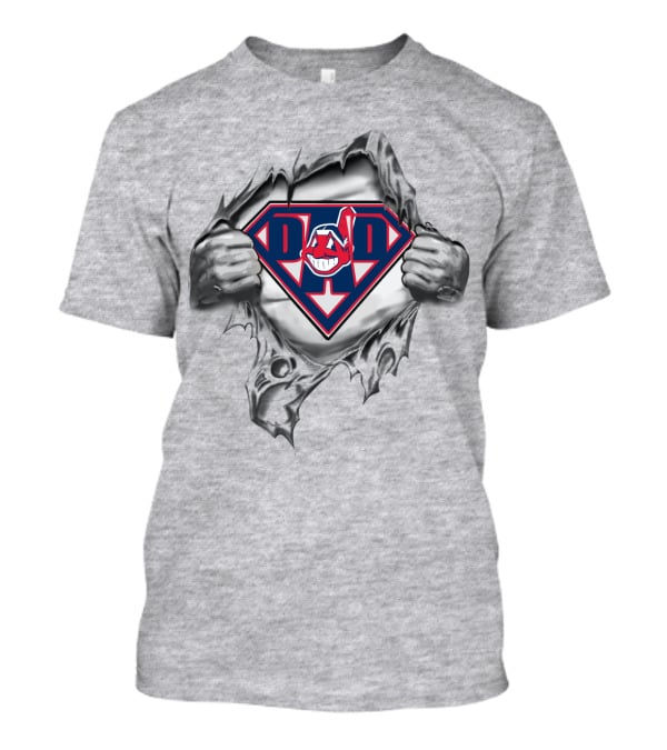 DAD Indians Superhero T-Shirt