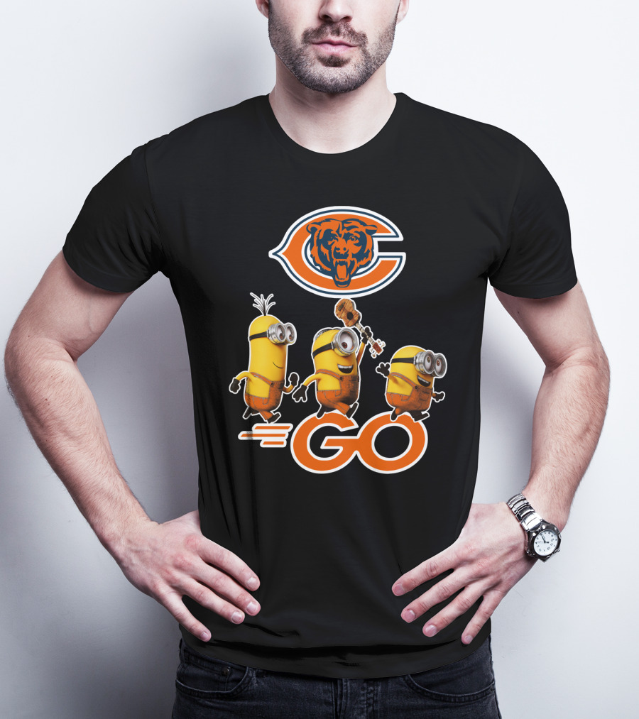 Chicago Bears Minions Go T-Shirt