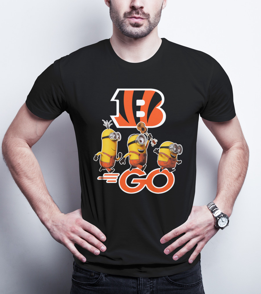 Bengals Minions Go T-Shirt