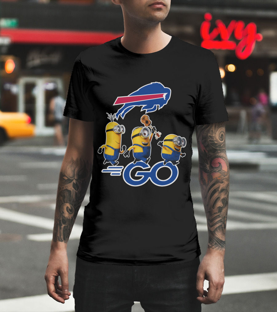 Buffalo Bills Minions Go T-Shirt