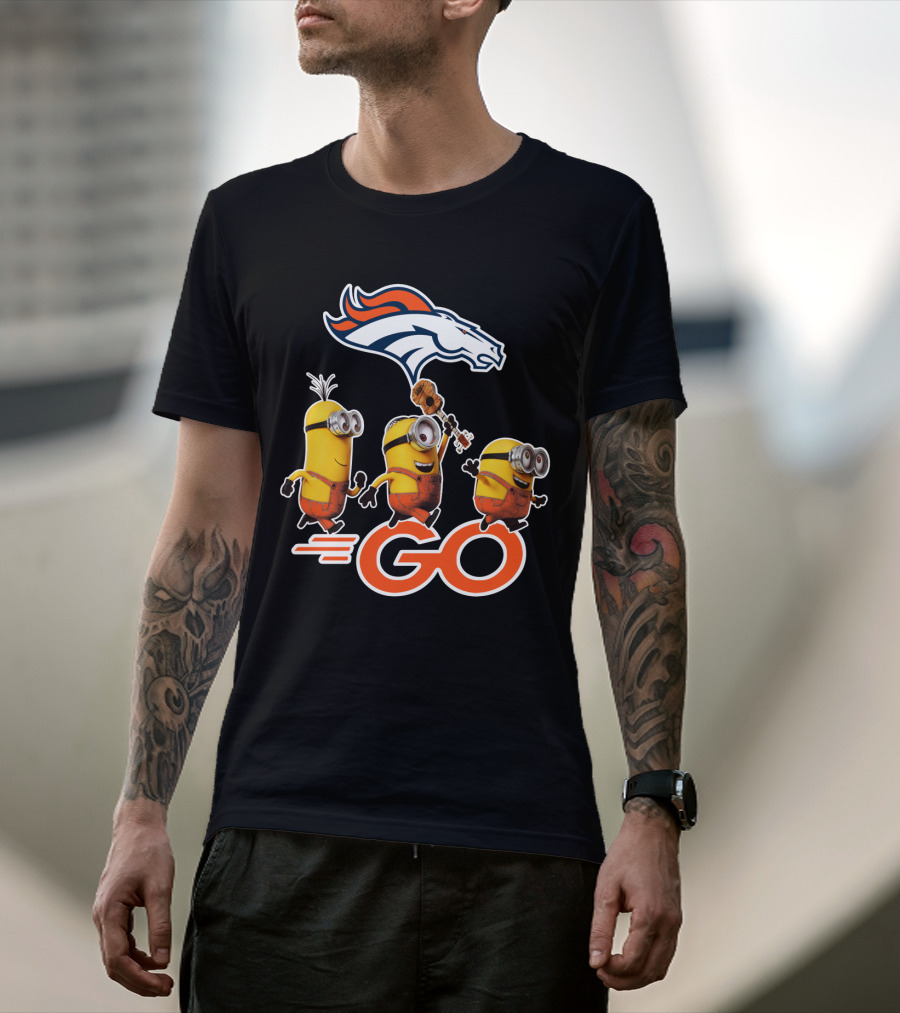 Broncos Minions Go T-Shirt